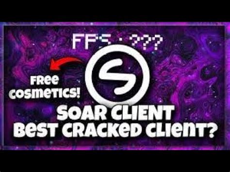 Soar Client Best New Cracked PvP Client Free Cosmetics FPS Download Soar Client