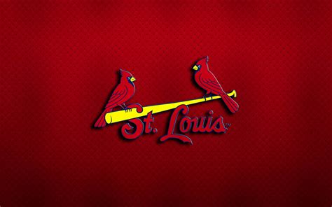 St Louis Cardinals Mlb Baseball Emblem 2k Logo Hd Wallpaper