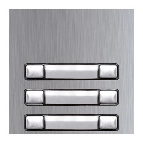 Golmar NX3260 NX3260 BUTTON MODULE 6PB DOUBLE PUSH BUTTON MODULE