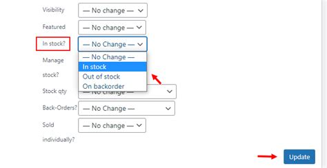 How To Bulk Edit Based On Stock Status On Your Woocommerce Site