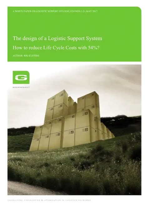 The Design Of A Logistic Support System Docslib