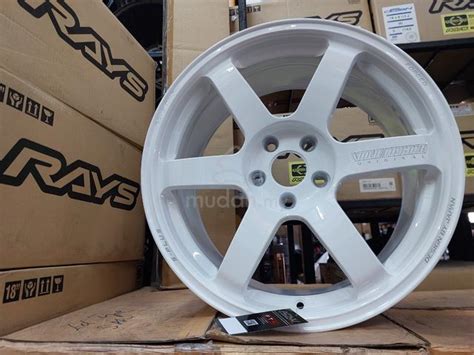 Rim Thai🇹🇭 18 Aow Te37 Civic Vellfire Alphard X5 Car Accessories