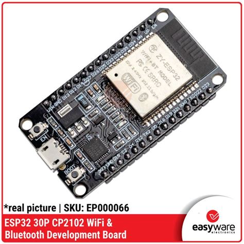 Esp32 Devkitc Wifi Bluetooth Board 30 Pin Chipset Cp2102 Dual Core