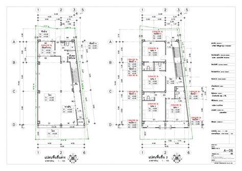Finished แปลนพื้น อาคารสรรพสินค้า 3 ชั้น จ นราธิวาส โดย 🌿บริษัท แอคซ์ แฮนเดิล คอนสตรัคชั่น