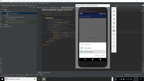 How To Build A Custom Launcher In Android Studio Part One Android Authority