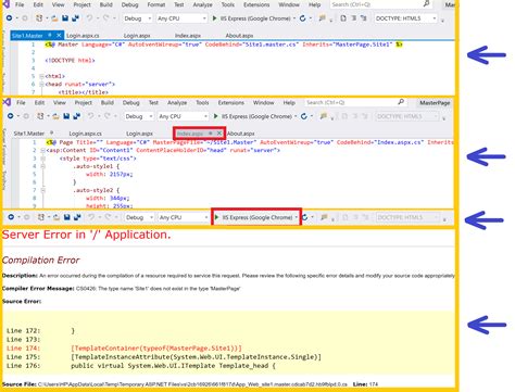 C Master Page Server Error Compiler Error Message CS0426 Stack Overflow