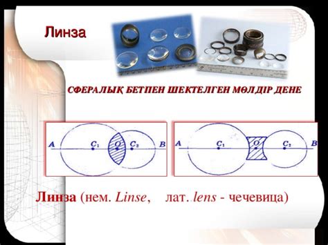 Линза,линзада кескін алу - физика, уроки