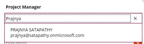 project management application create project using powerapps and