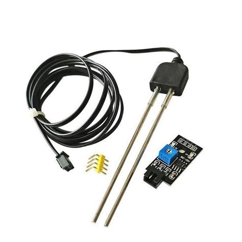 Soil Moisture Sensor Module With Corrosion Resistant Probe Arduino 5m 5 M Arduino Diy