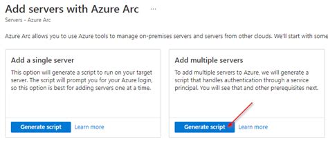 connect hybrid machines to azure at scale