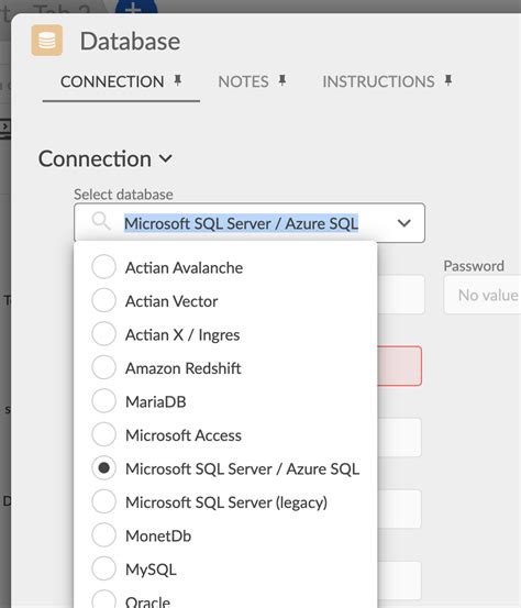 connecting to sql server with integrated authentication omniscope
