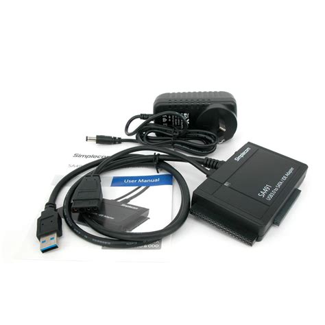 simplecom sa491 3 in 1 usb 3 0 to 2 5 3 5 and 5 25 sata ide adapter