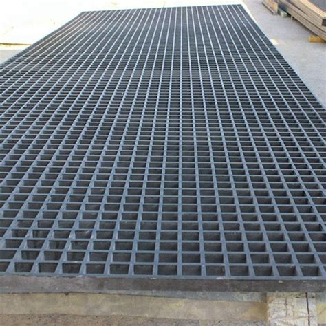 Fiberglass Plastic Floor Gridfloor Grating With Grit