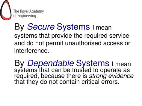 ppt software engineering issues in system dependability powerpoint