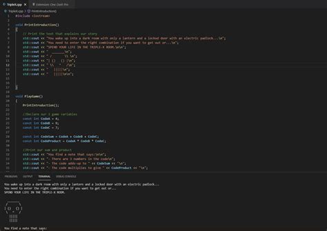 ASCII Art Show GameDev Tv