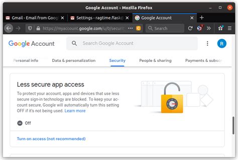 Set Up A Test Gmail Account For Testing Python Flask Apps