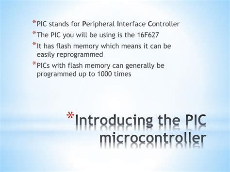 PPT Microcontrollers PowerPoint Presentation Free Download ID