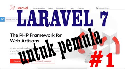 Laravel Untuk Pemula Apa Saja Persiapan Untuk Menggunakan Laravel YouTube