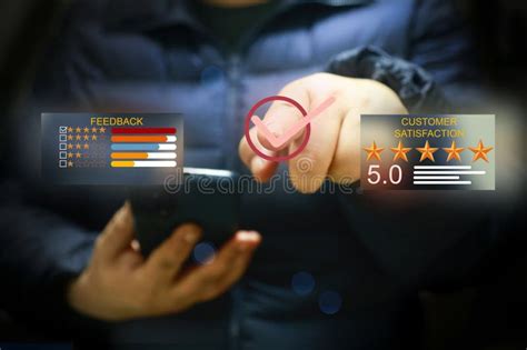 Customer Satisfaction Survey Concept Service Experience Rating Online