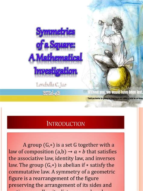 symmetries of a square 1 pdf