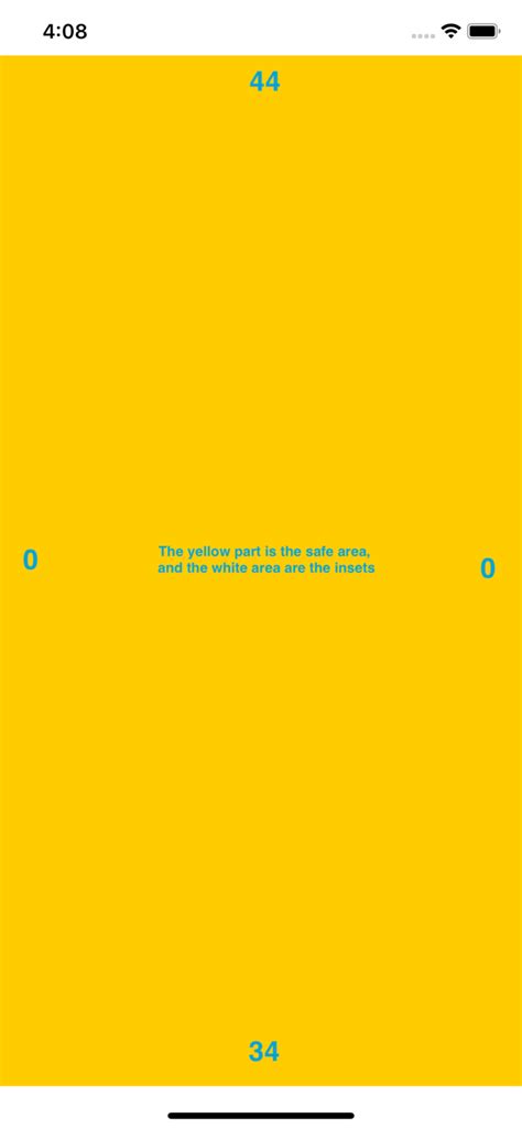 Ios Get Safe Area Inset Top And Bottom Heights Stack Overflow
