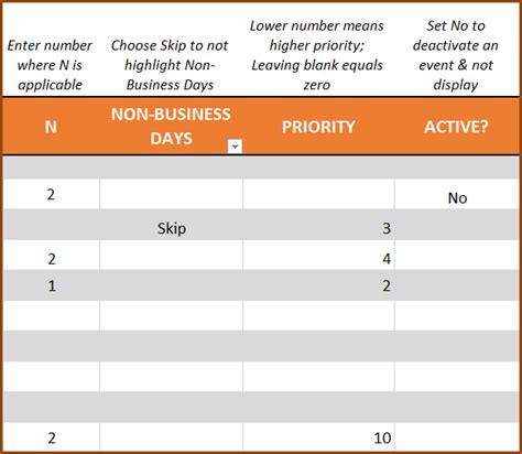 Download Event Calendar Maker Excel Template 2024
