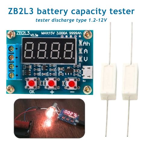 Aliexpress Buy Battery Capacity Tester V Li Ion Lithium Resistance Lead Acid