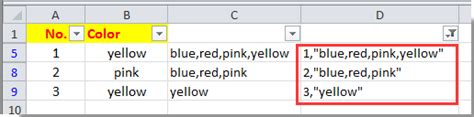 Merging Subjects In Multiple Rows To One Row Excel Trick