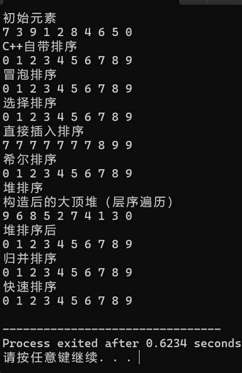 数据结构排序算法C 银琳的网站