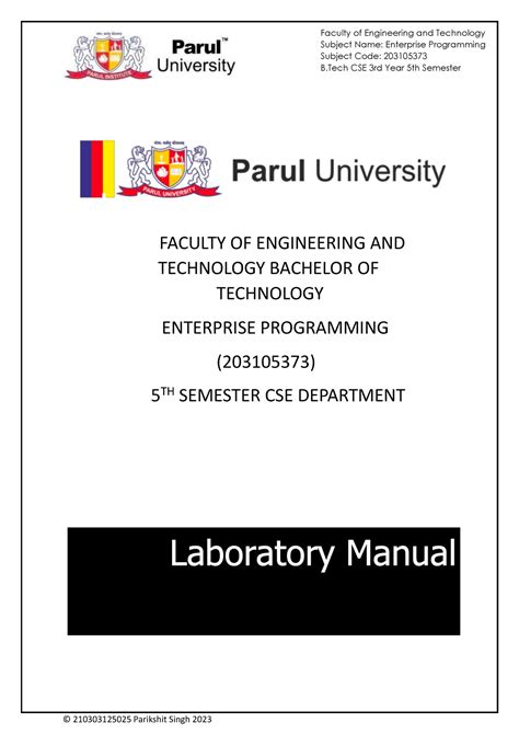 210303125025 Final This Is Enterprise Programming Manual Subject