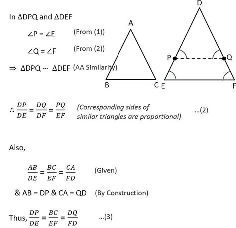 Triangles Class 10 Notes Maths Chapter 6 Free Pdf