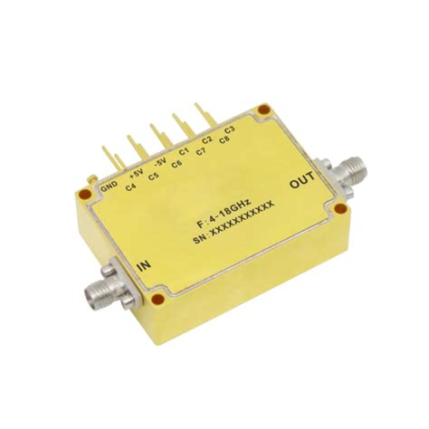 Absorptive Digital Control Attenuator 4 18ghz Oda0804001800c Rfecho