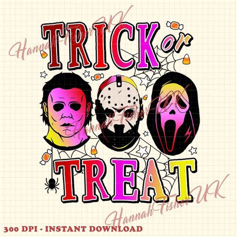 Trick Or Treat Halloween Movie Png Halloween Horror Characters Png Friends Horror Characters