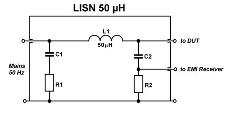Circuit Analysis Explanation And Draw Of Line Impedance Stabilization