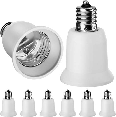 Vacnite E17 To E26 E27 Socket Adapter Socket E17 To Medium Socket