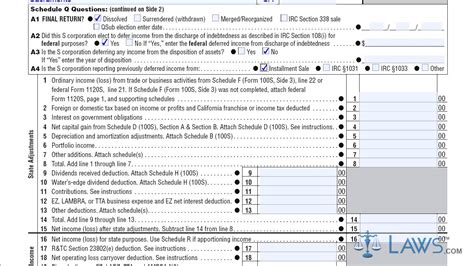 California State Tax Forms