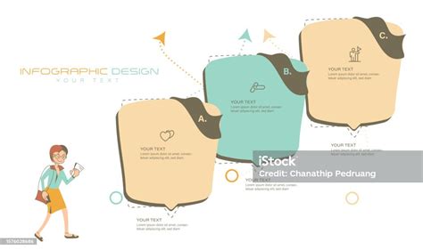 벡터 인포그래픽 디자인 비즈니스 템플릿에는 아이콘과 3가지 옵션 또는 단계가 있습니다 프로세스 다이어그램 프리젠테이션 워크플로우 레이아웃 배너 순서도 정보 그래프 스톡에