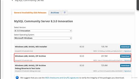 Mysql安装与配置指南：从下载到环境设置 Csdn博客