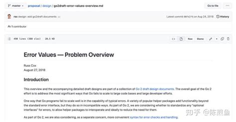 Go 错误处理100 提案全部被拒绝为何现阶段仍用 if err nil 知乎