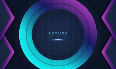 Premium Vector Luxury Background Overlap Layer On Dark Space