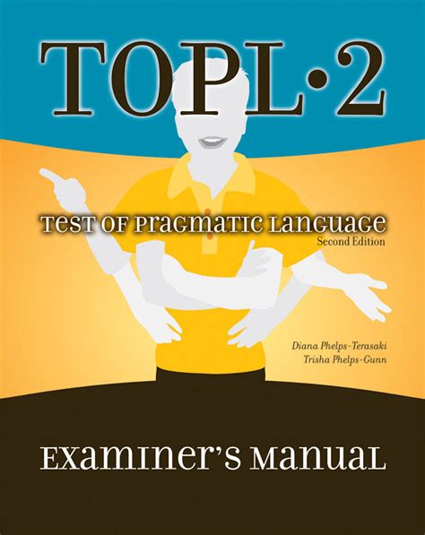 Test Of Pragmatic Language Second Edition Topl 2