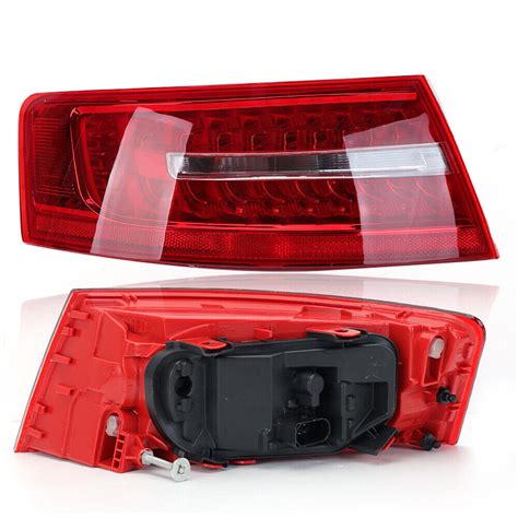 4 X Led Rear Outer Inner Tail Light Lamp For Audi A6 S6 2009 2011 Left