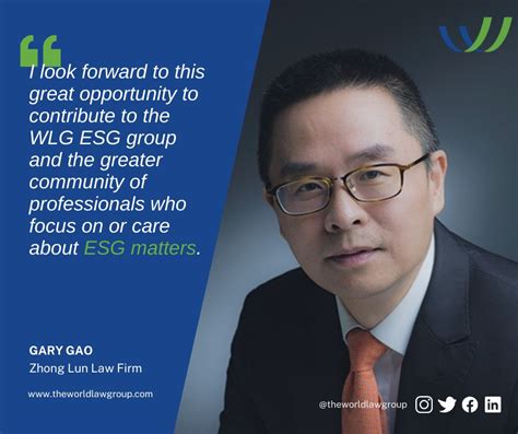 World Law Group On Linkedin Gary Gao Is An Equity Partner At Zhong Lun