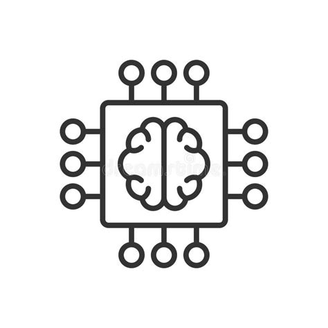 Artificial Intelligence Icon Stock Illustration Illustration Of Tech Mind 355048490