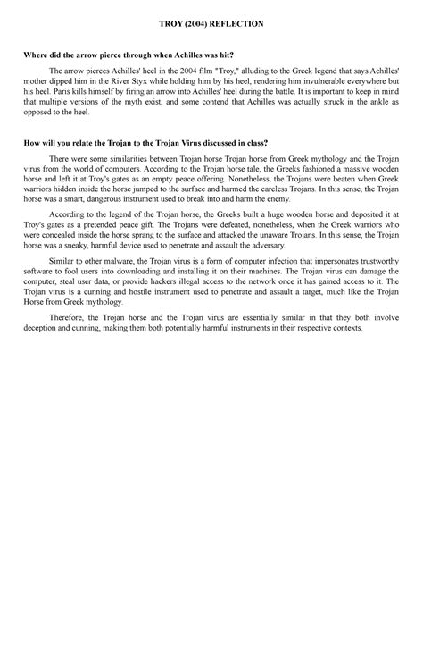 Reflection On Ni Nursing Informatics Troy 2004 Reflection Where