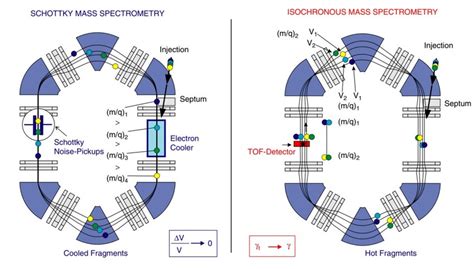 8 The Schottky Mass Spectrometry Sms And Isochronous Mass