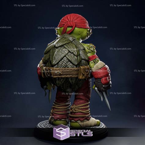 Raphael Tmnt Toon Chibi 3d Printer Files Specialstl