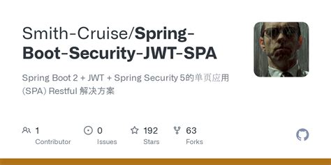 GitHub Smith Cruise Spring Boot Security JWT SPA Spring Boot 2 JWT Spring Security 5的单页应用