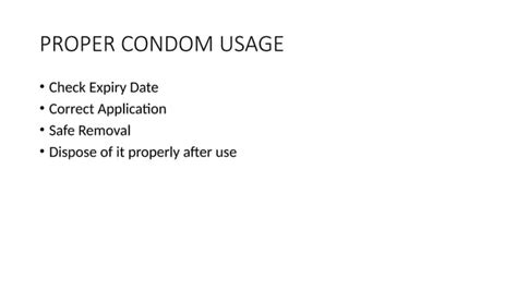 A Presentation O N Safe Sex Condom A Key To Safe Sex Pptx