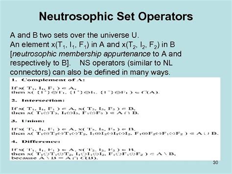foundations of neutrosophic logic and set and their